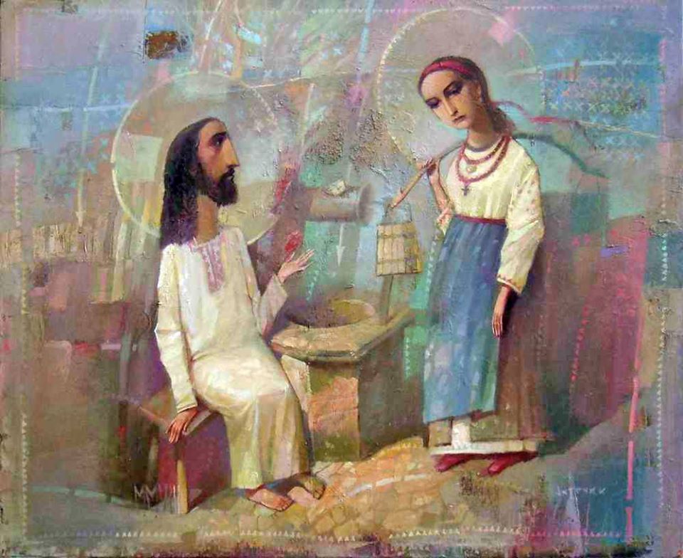 Praying with Images: Samaritan Woman at the Well. – Sunflower Seed ...